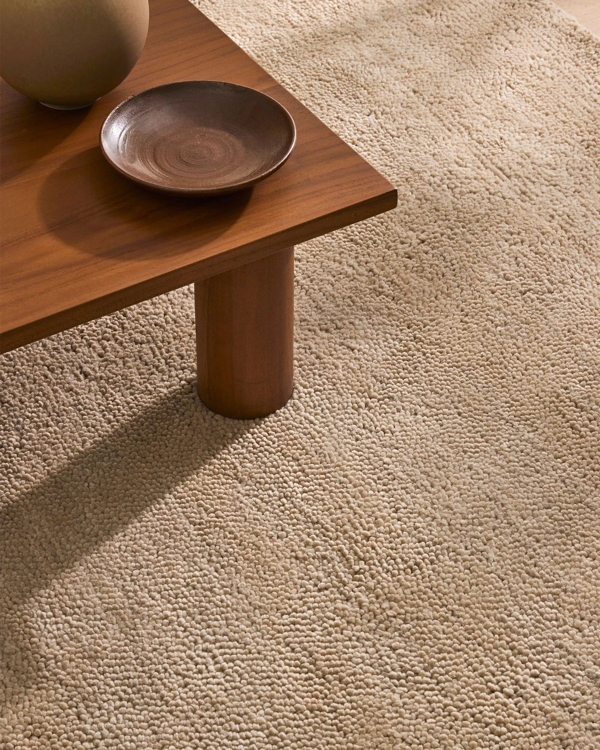 Sandy Beige Wool Floor Rug - Valencia Dune by Weave– Ink & Brayer New ...