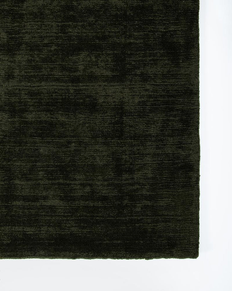 Deep Green NZ Wool Floor Rug - Haywood Caper by Baya NZ– Ink & Brayer ...