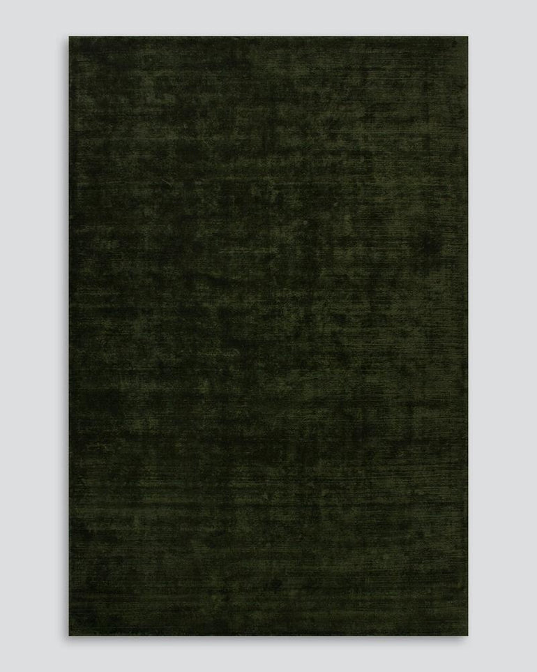 Deep Green NZ Wool Floor Rug - Haywood Caper by Baya NZ– Ink & Brayer ...
