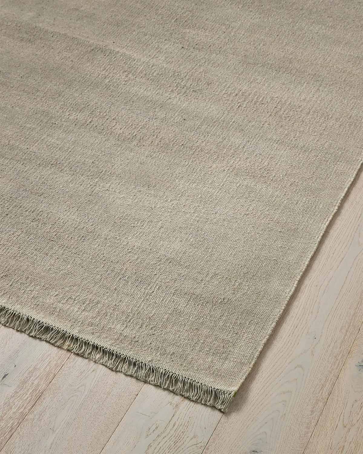 Weave Home Emilio Linen Floor Rug - Oyster– Ink & Brayer New Zealand