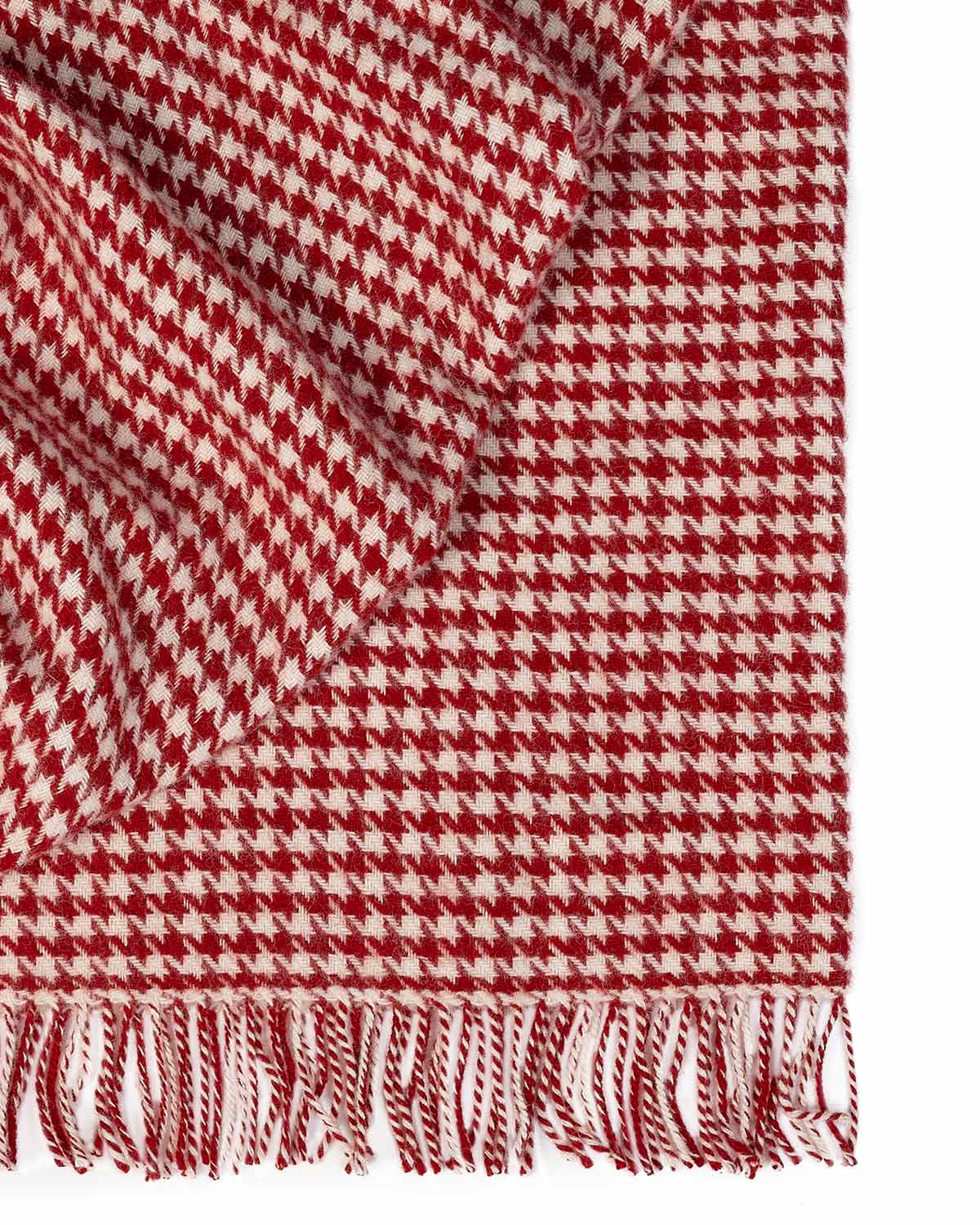 Weave Huxter NZ Wool Throw Blanket - Rouge– Ink & Brayer New Zealand