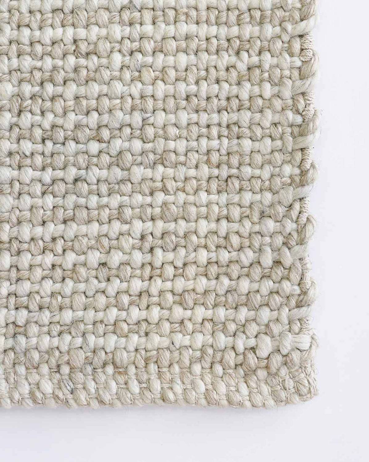 Baya Kansas Handwoven Textured Rug - Oat/Natural– Ink & Brayer New Zealand