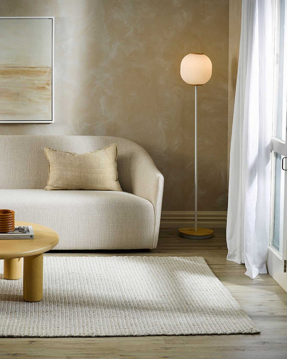 Baya Kansas Handwoven Textured Rug - Oat/Natural– Ink & Brayer New Zealand