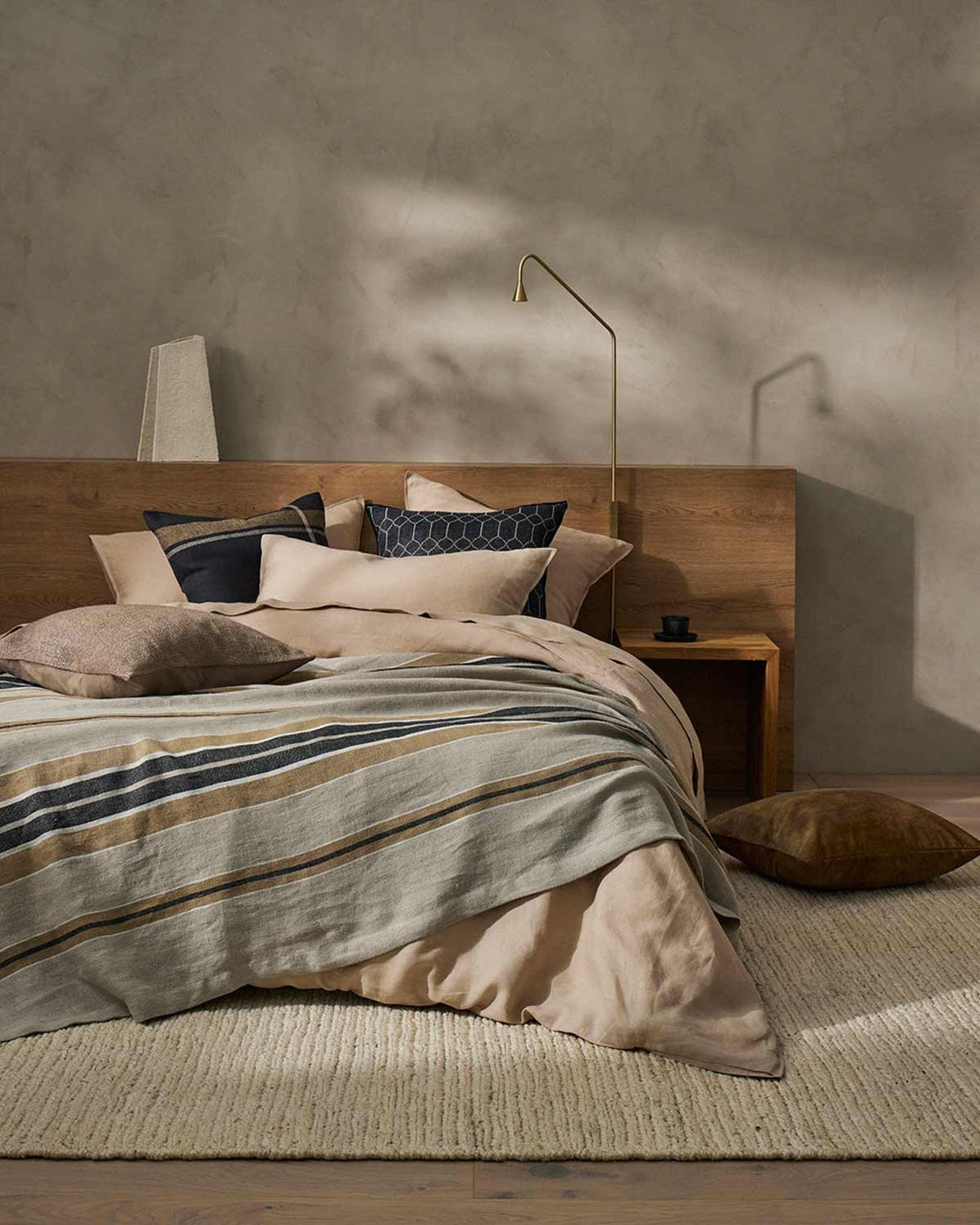 Ravello Linen Quilt Cover - Shell | Weave Home Bed Linen– Ink & Brayer ...