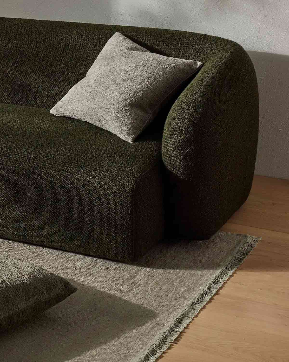 Weave Home Emilio Linen Floor Rug - Flint– Ink & Brayer New Zealand