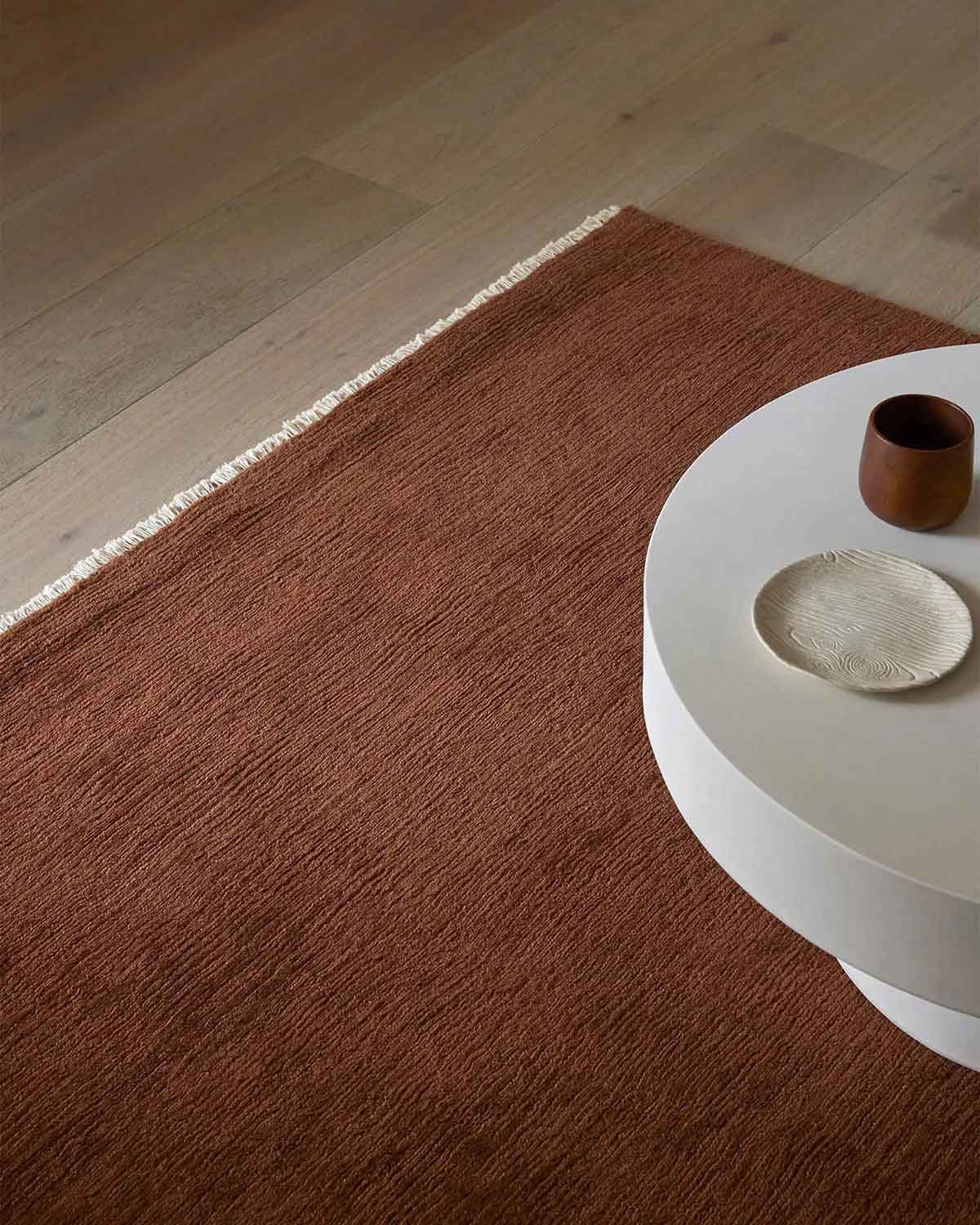 Weave Home Alessandre NZ Wool Floor Rug - Clay– Ink & Brayer New Zealand