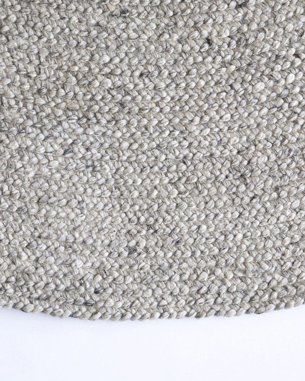 Baya Tairua Handbraided Circular Rug - Silver Birch– Ink & Brayer New ...